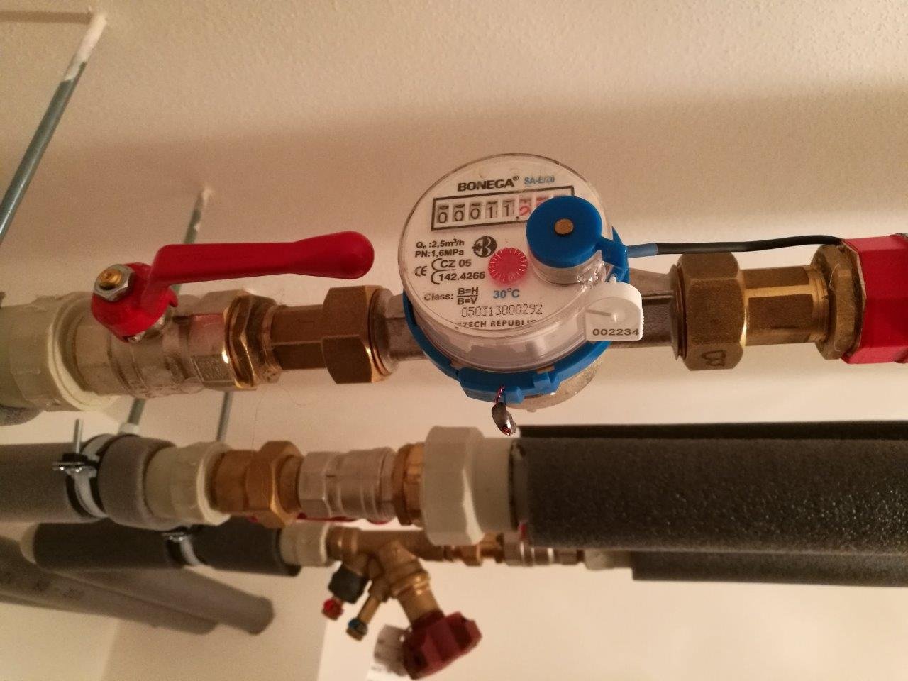 Unit water meters with remote reading | Smart Water Meters BONEGA